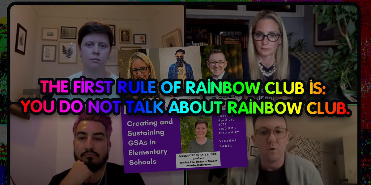 Elementary school teachers hide 'Gender and Sexuality' clubs from parents