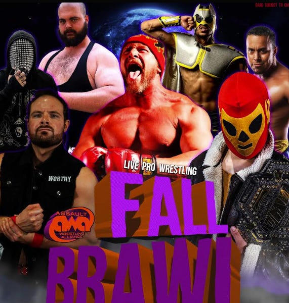 Saturday: Assault Wrestling's Fall Brawl in Waldorf