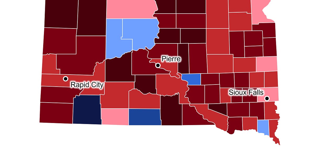 South Dakota: White voters v. Native residents