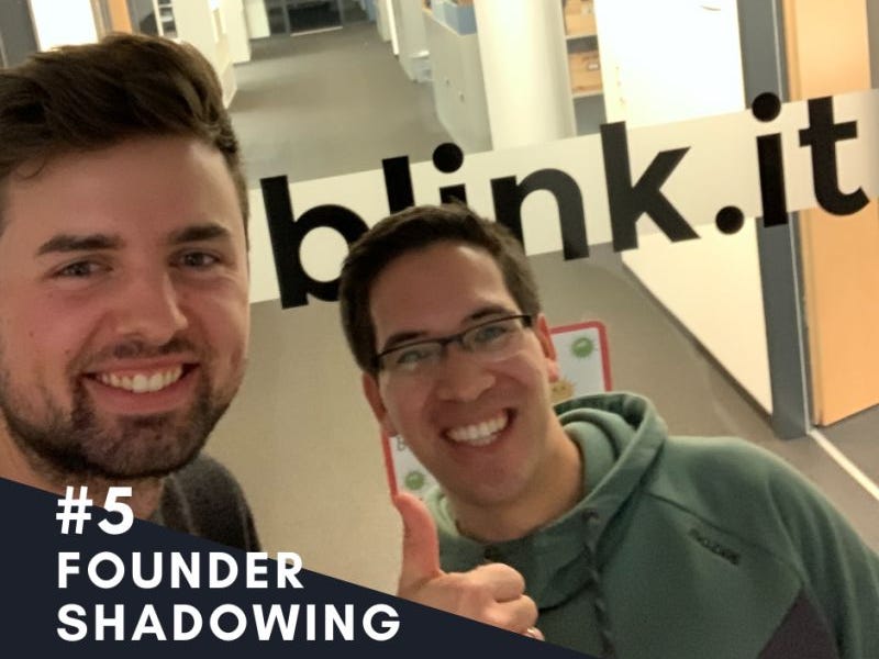Founder Shadowing with Michael Witzke, founder of Blinkit