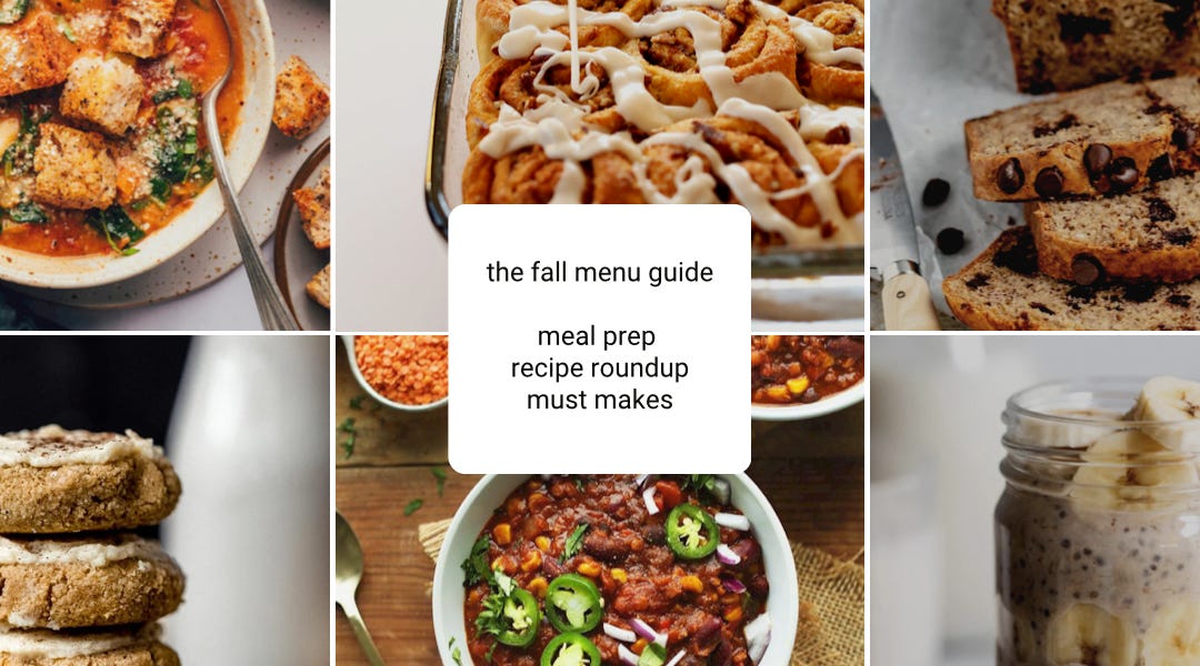 No. 4: The Fall Recipe Roundup: What to Make and How to Make it Happen