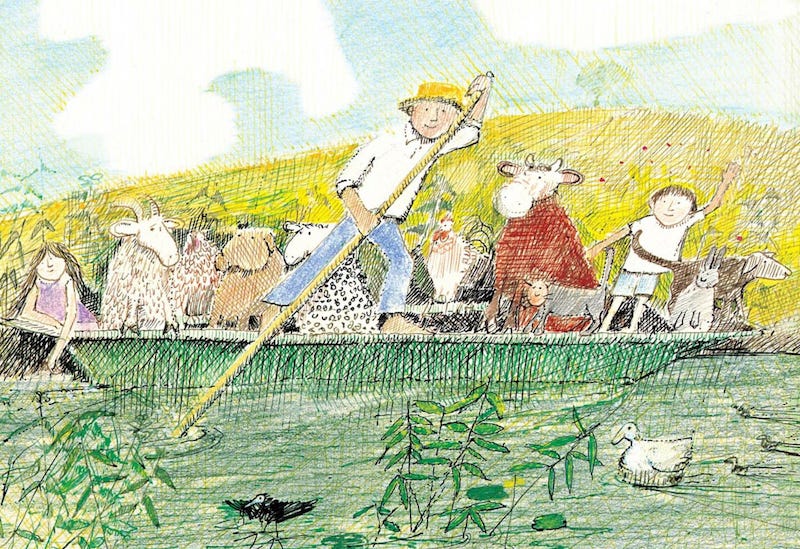 Review: Cynthia Zarin on John Burningham - by Ann Kjellberg