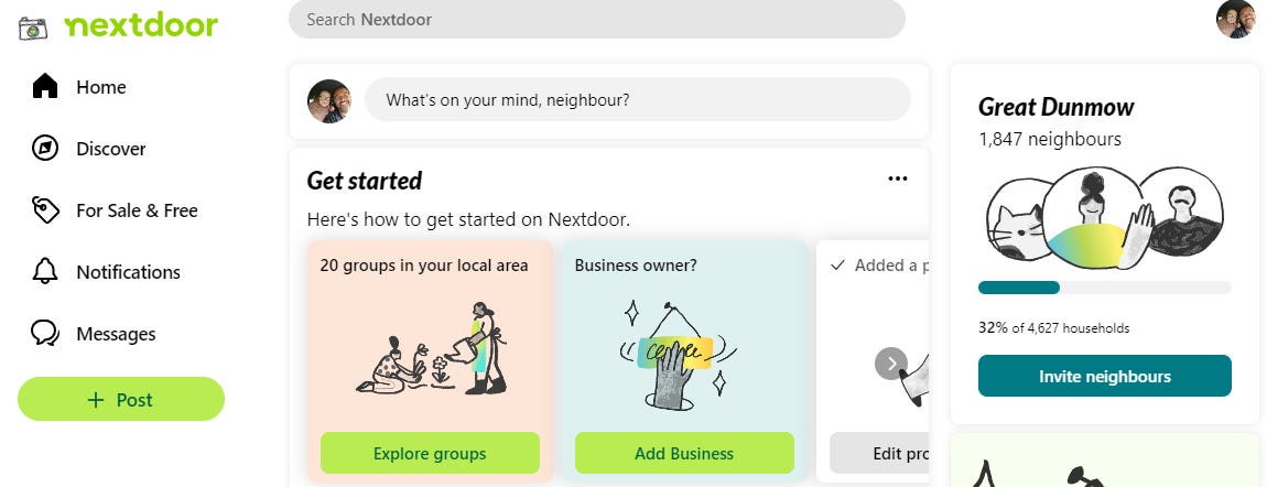 Nextdoor - by Joel Smalley