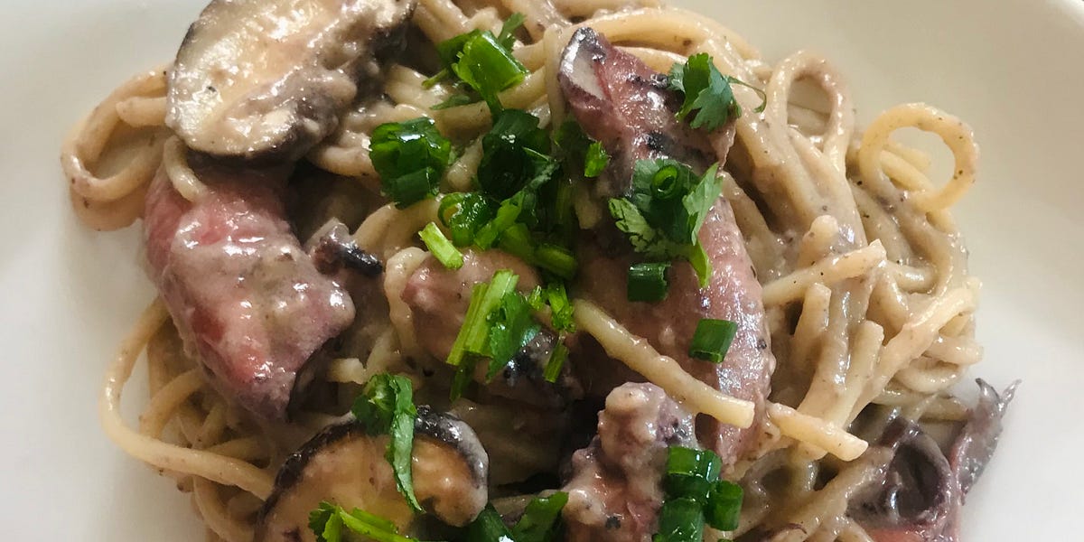 Adobong Pusit (Squid Ink) Pasta - by Kevin Casasola