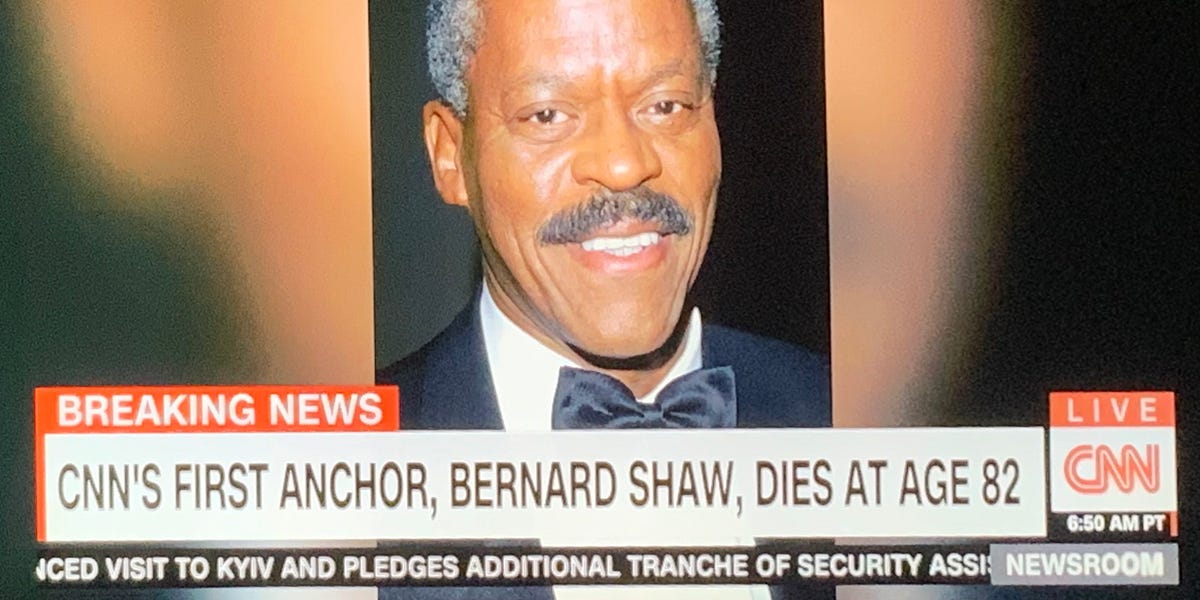Bernie Shaw — RIP - by Jim Stewartson