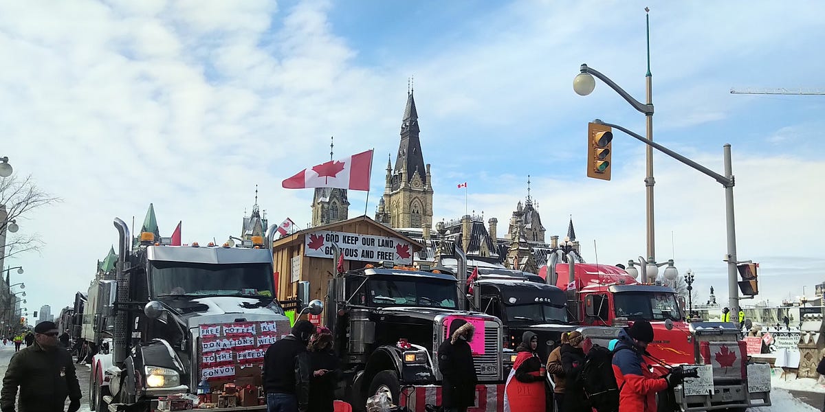 The Freedom Convoy - by Justin Ling