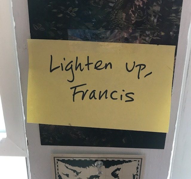 Lighten up, Francis - Jane’s Calamity