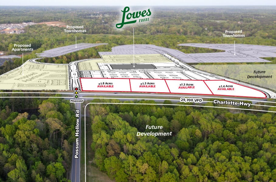 Summary and updates of the mixed-use developments coming to Indian Land