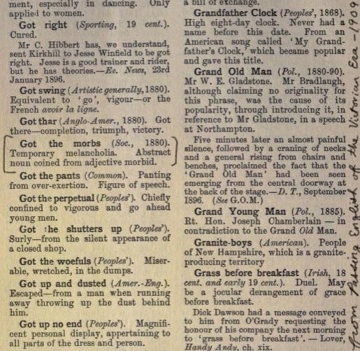 Letter #19: Victorian Phrases