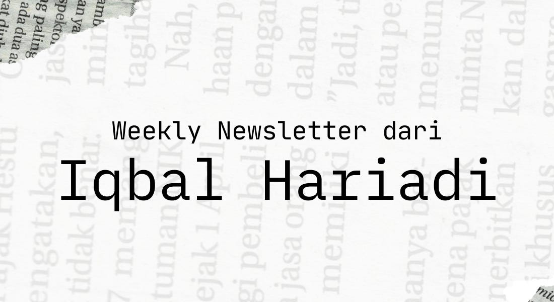10 Hal Penting Tentang Newsletter Ini - Iqbal Hariadi
