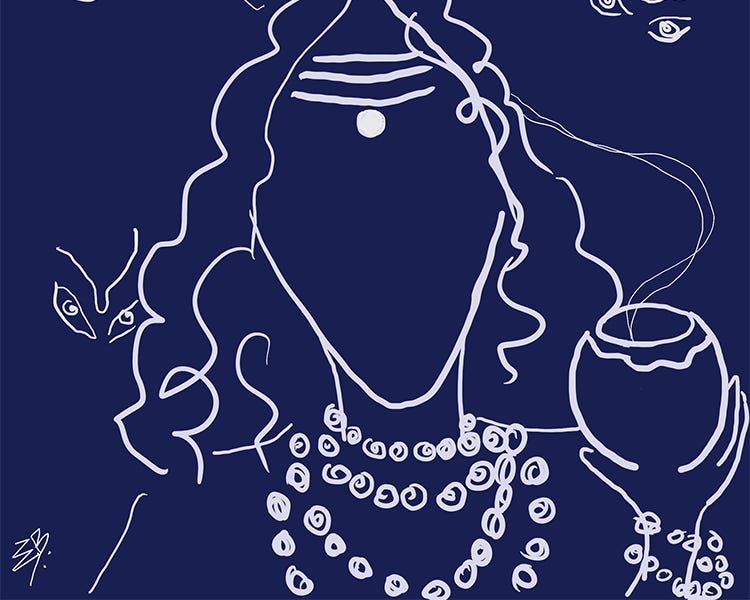 Nishi Daak: the tale the night heron told.