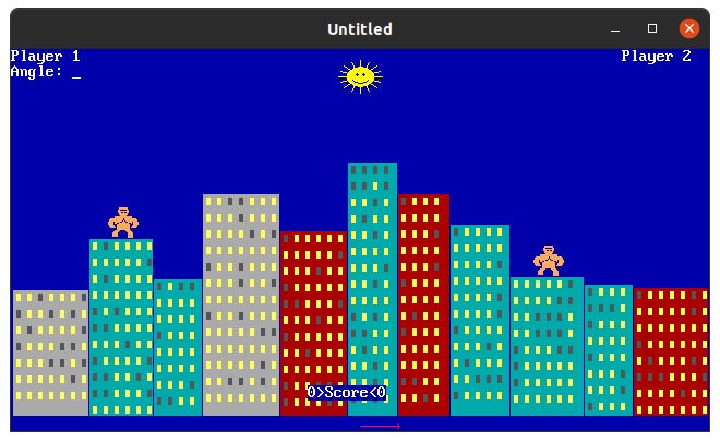 Compiling QuickBASIC's Gorillas on Linux... surprisingly tricky