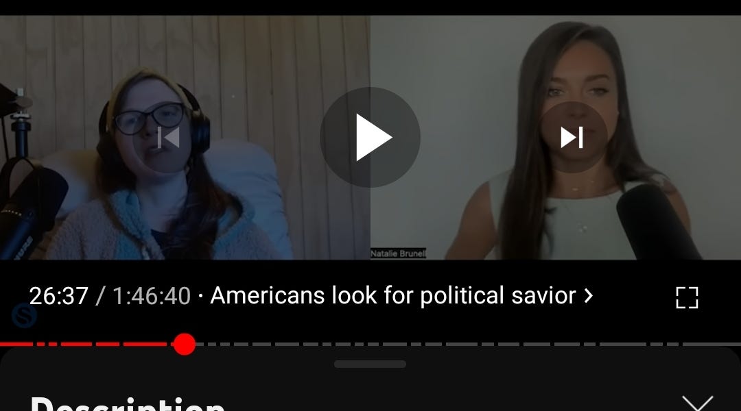 Whitney Webb & Natalie Brunell. Very good podcast. Lots of topics covered.