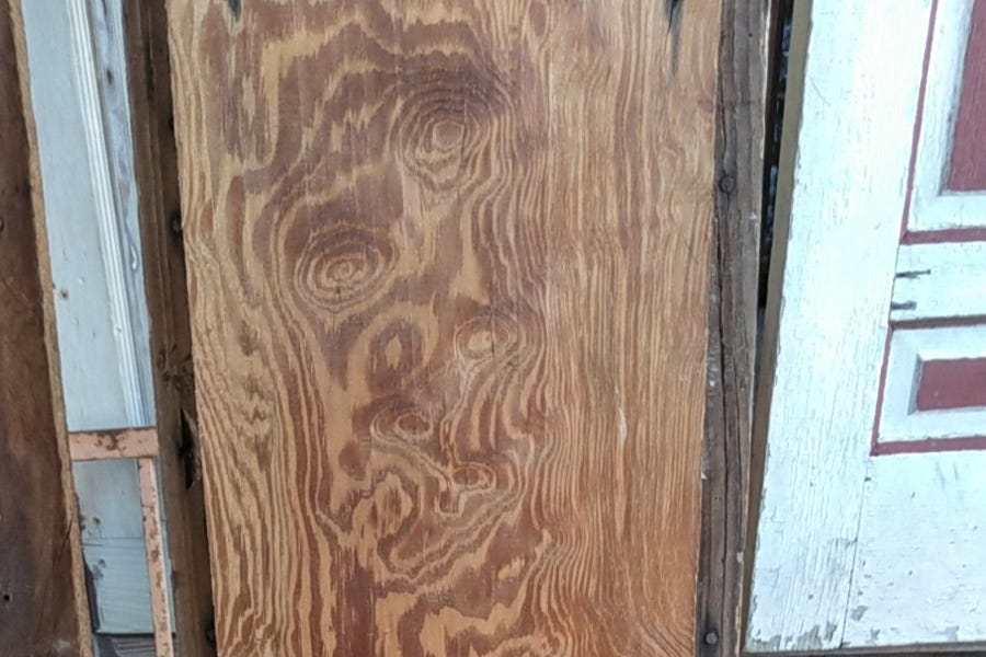 Curly Pine or Burly Pine, neither species but an extremely Rare cut of ...