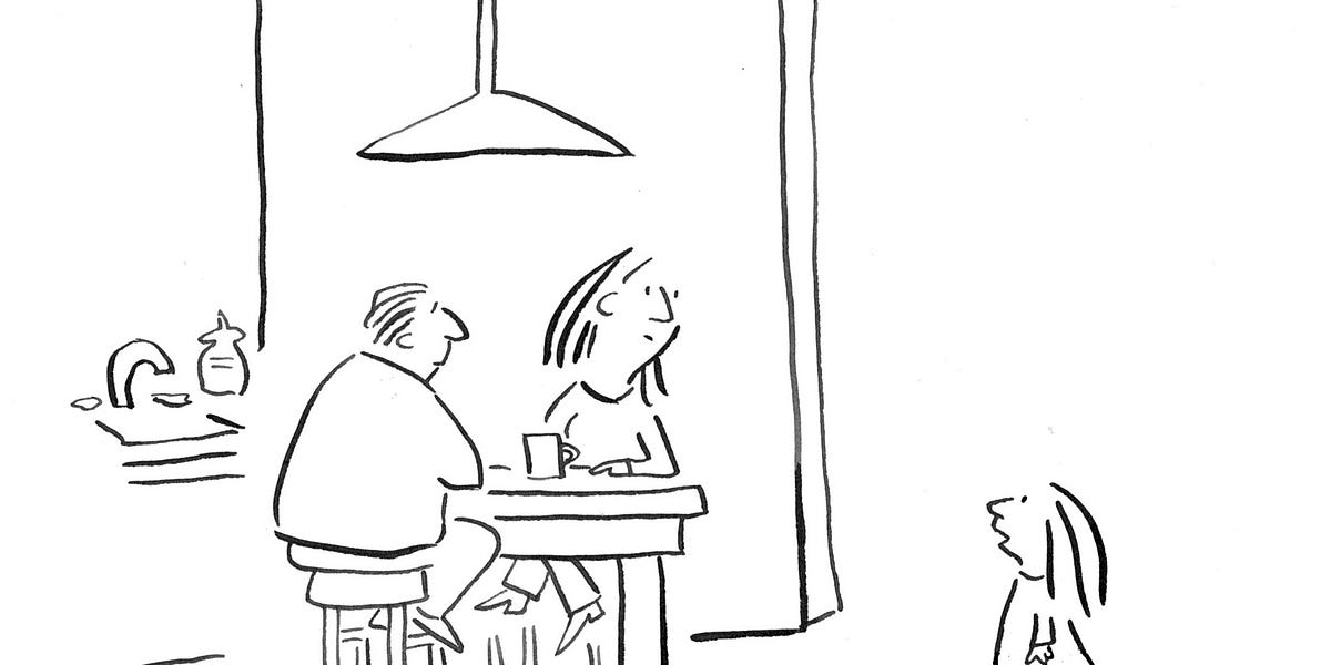 My Upcoming Drawing - by Liza Donnelly - Seeing Things