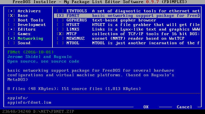 How to: Run a DOS-based Web Server (seriously)
