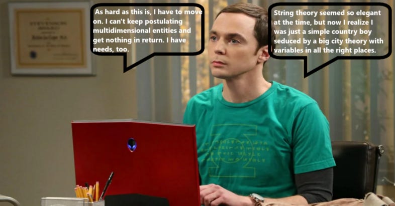 Why The Big Bang Theory’s Sheldon Cooper Gave Up on String Theory