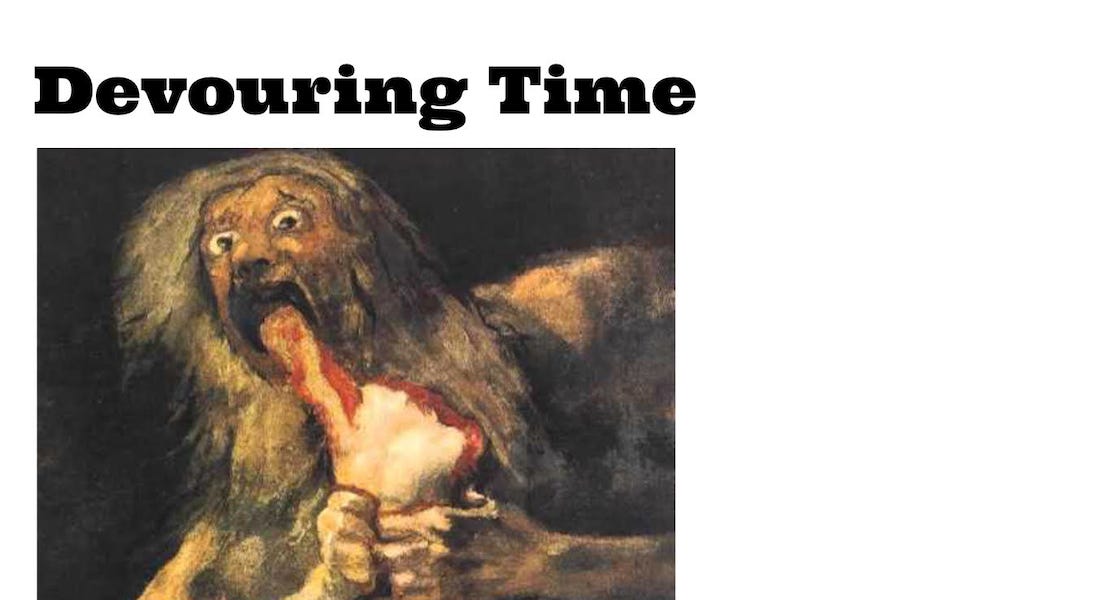 Newsletter the First - by Charley Lanyon - Devouring Time