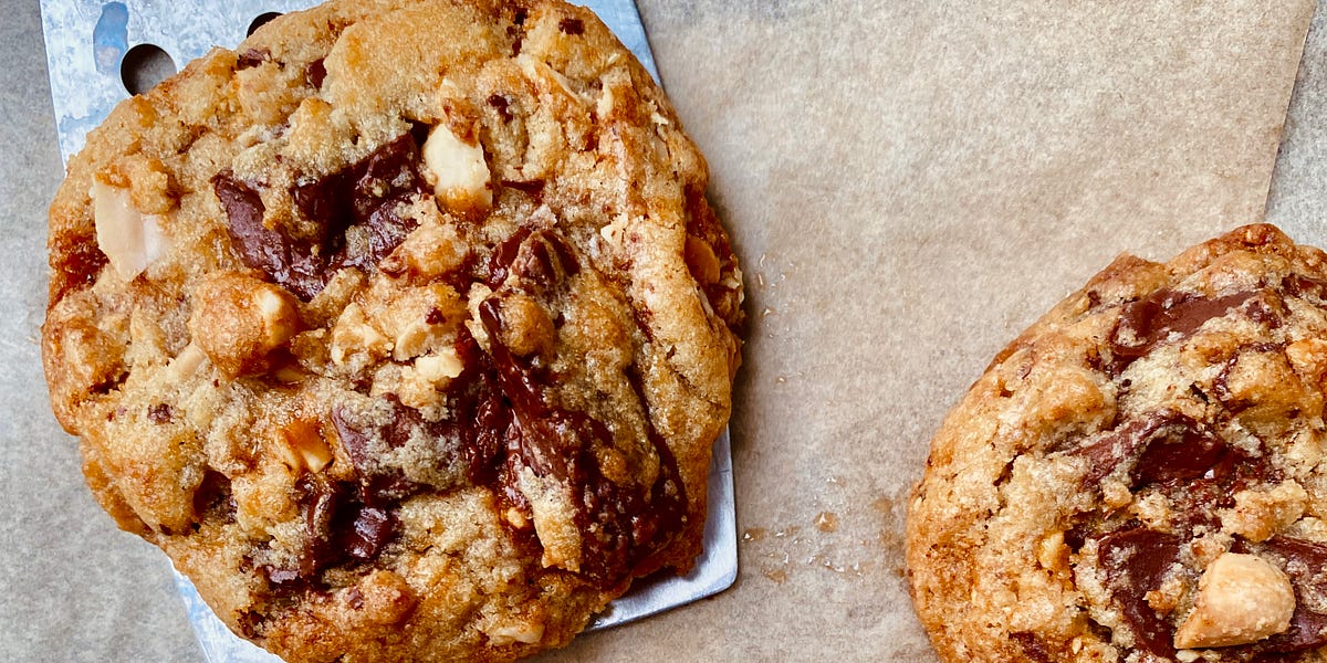 Chocolate Chip Cookies with Peanut Brittle
