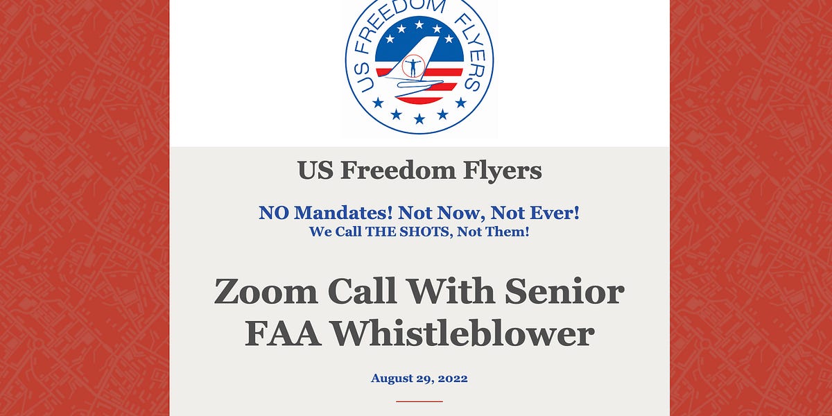 US Freedom Flyers Meeting with FAA Whistleblower
