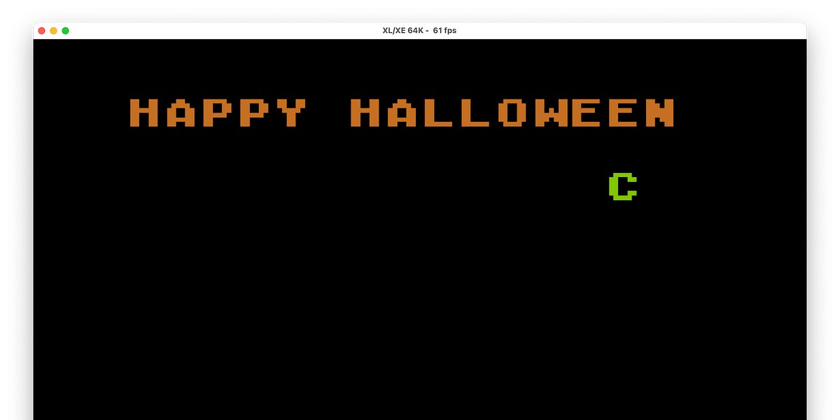 Pumpkin Man: A (Simple) BASIC Game - by Paul Lefebvre