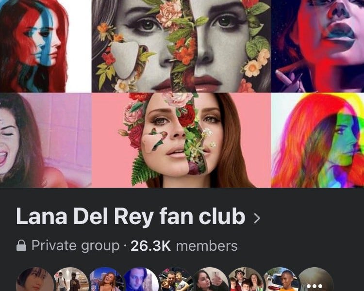 Drama in the Lana Del Rey Fan Club - by Randee Neumeyer