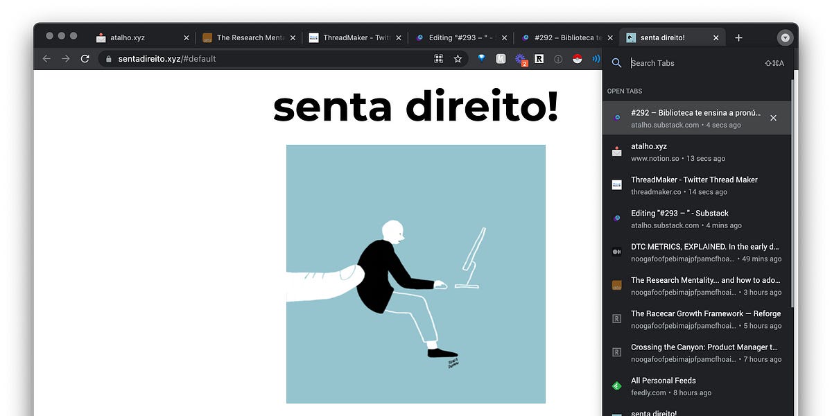 #293 – Como localizar uma aba aberta no Chrome?