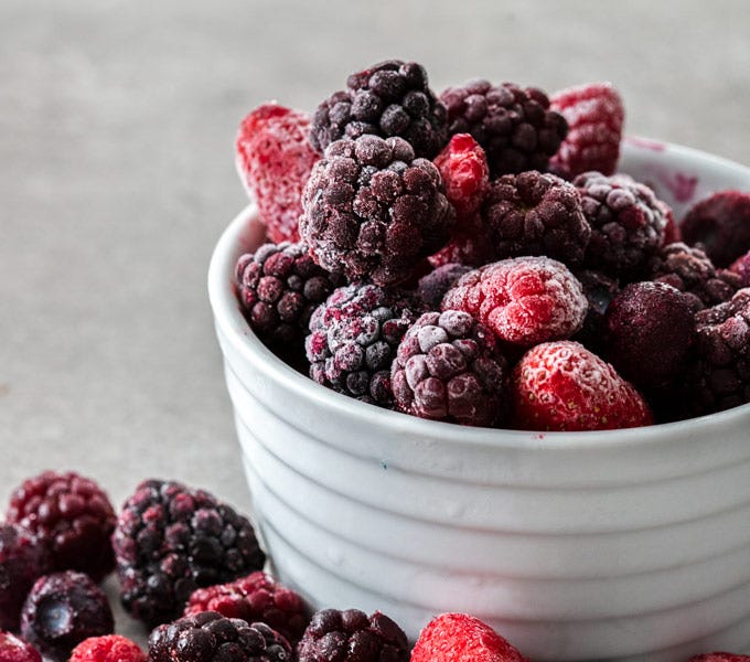 Frozen Berry Mix - by Julia Dietz