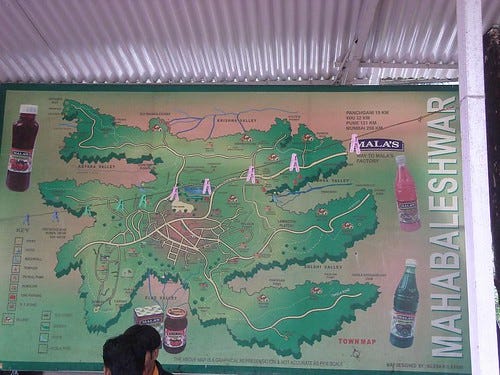 Mahableshwar Map - by admin - Bombaylives