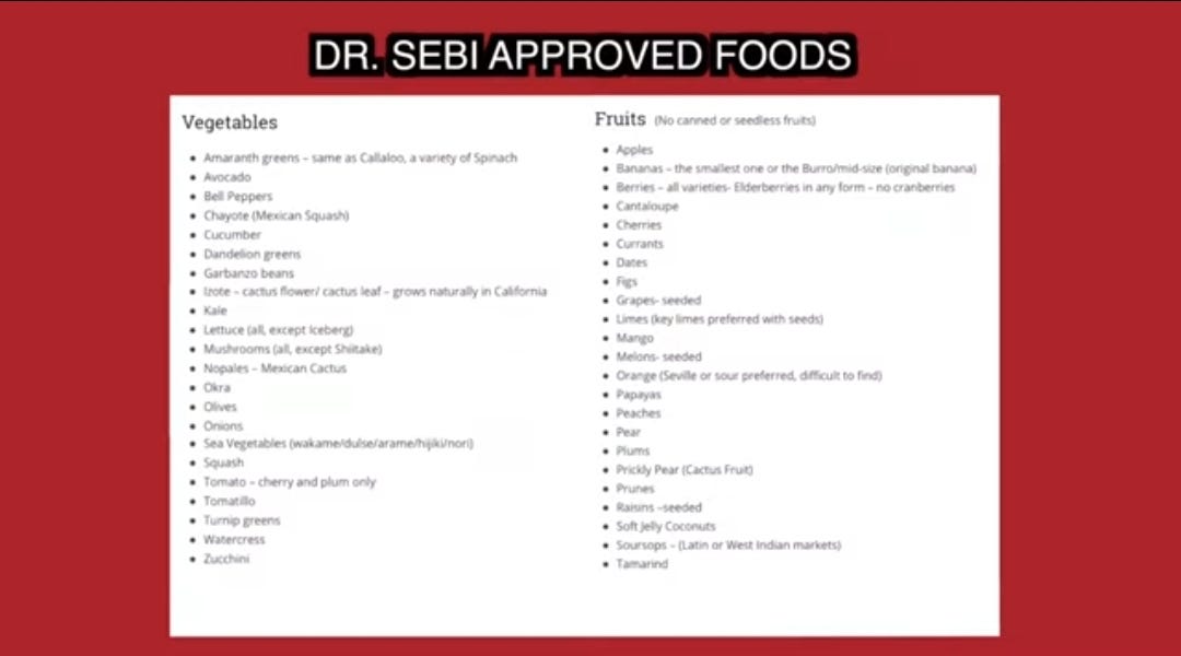 Dr. Sebi - Amazing story of Wonder Nutritionist