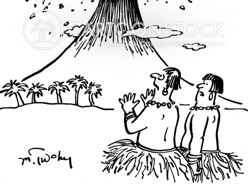 Dancing on the edge of a volcano