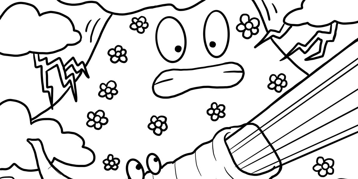 Yitro Coloring Page - by Chari Pere - Parsha Coloring Pages