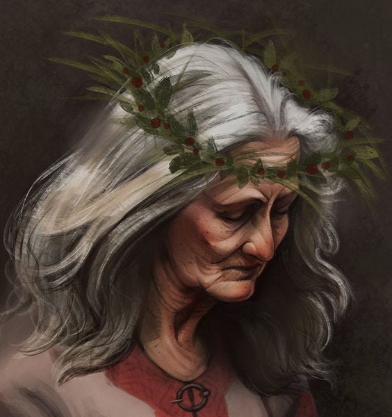 Baba Yaga - The Ancient Mother - by Swarnali Mukherjee