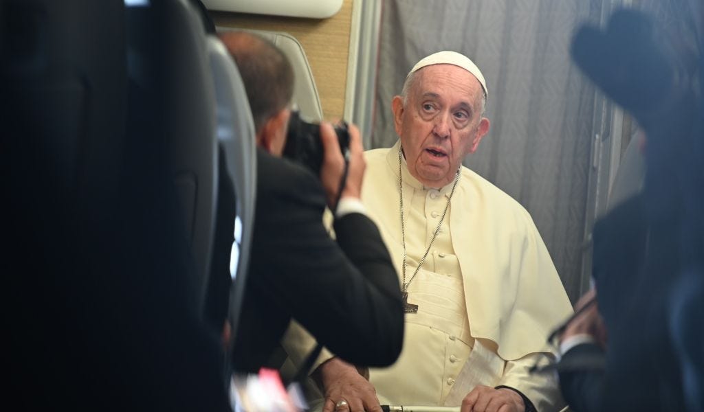 Saying nope to the pope - by Rob Capriccioso