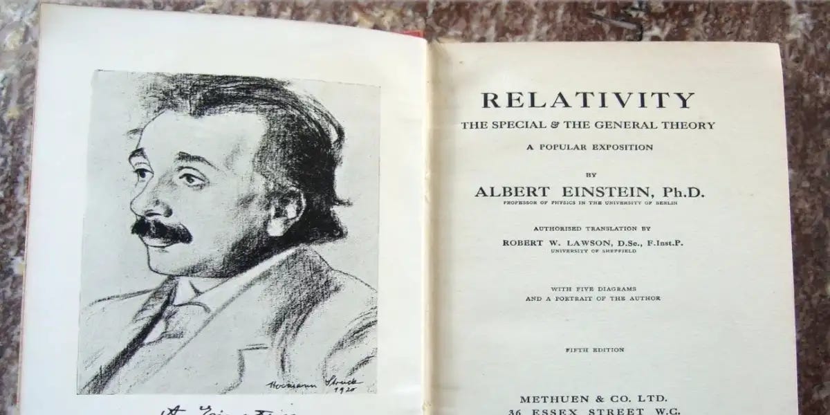 Albert Einstein’s Philosophy of Science — Circa 1916