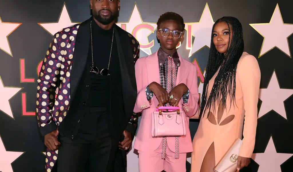 NBA Legend Dwayne Wade files petition to legally change Zaya Wade's ...