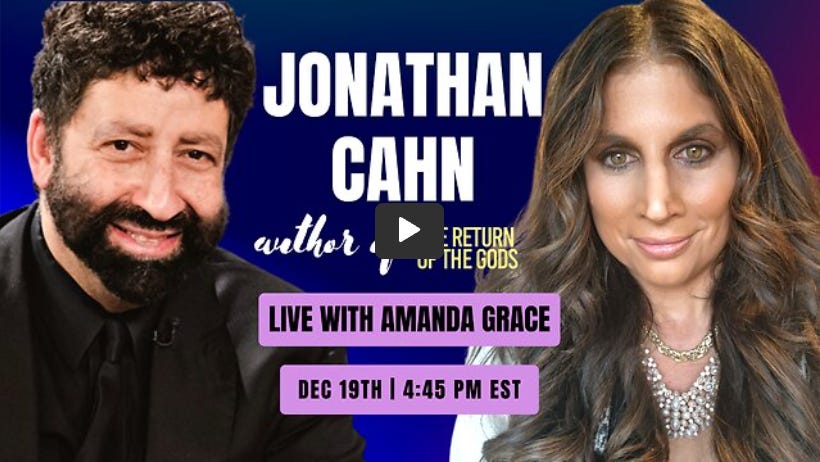 RABBI JONATHAN CAHN, RETURN OF THE GODS! INCREDIBLE!!!!!