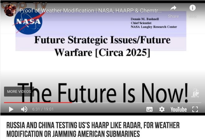 PART 7 - THE WEATHER MODIFICATION RESEARCH AND TECHNOLOGY TRANSFER ...