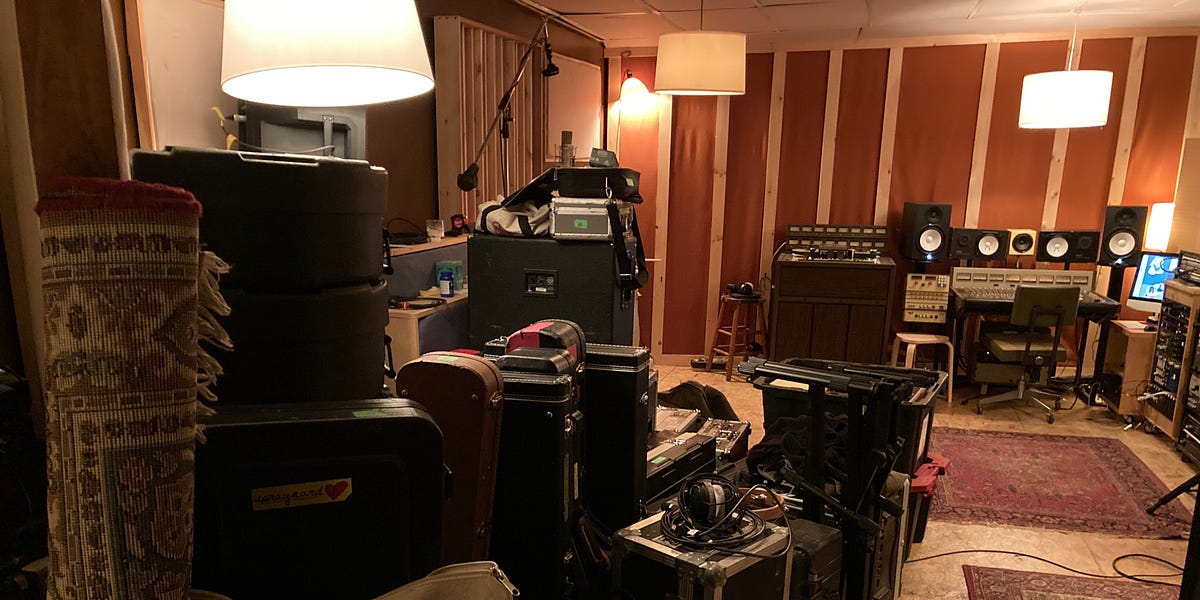 Rehearsing b/w "104 Degrees" - by Jacob Ewald