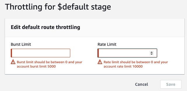 PSA: AWS API Gateway, 429 errors, and Terraform