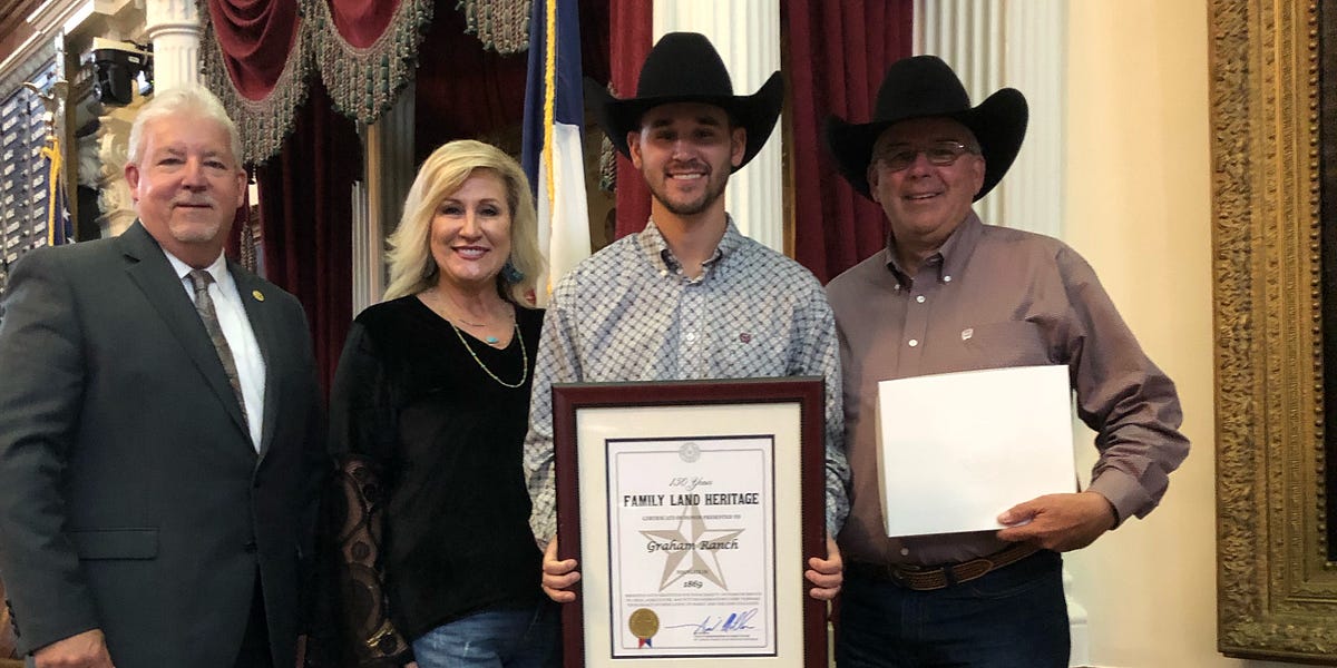 Graham Ranch inducted into Family Land Heritage Program