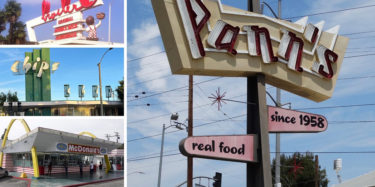 A celebration of Googie architecture; farewell to a former A&W ...