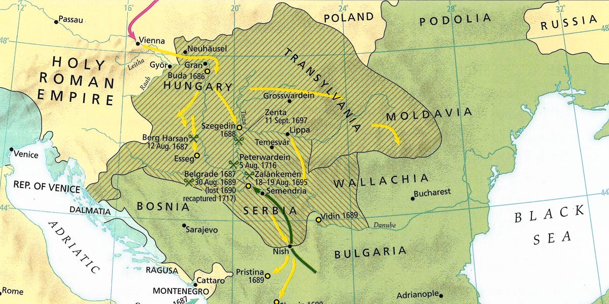 Today in European history: the Treaty of Karlowitz (1699)