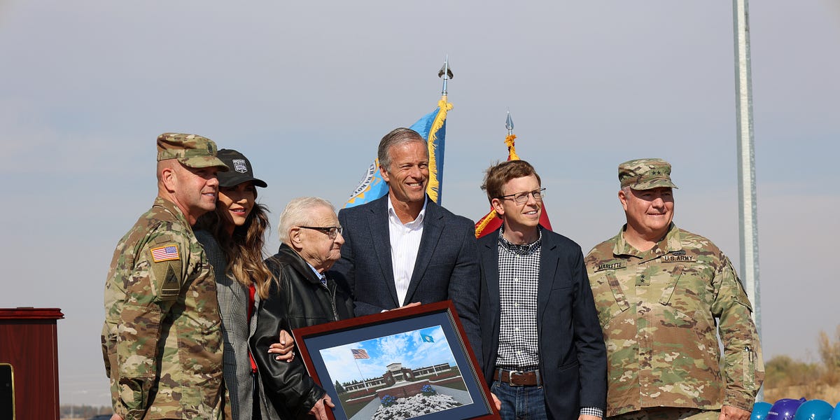 Retired Brig. Gen. Dean Mann honored as National Guard breaks ground ...