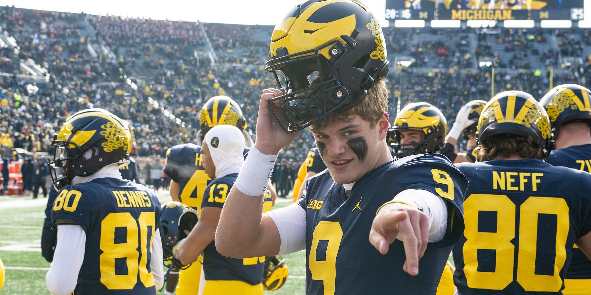 McCarthy Entered Lore of 'The Game' by leading Wolverines with Passing ...