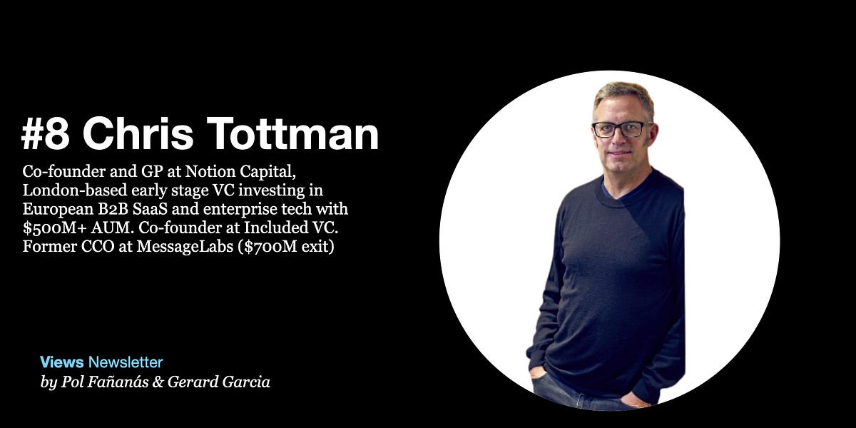 #8 Chris Tottman: early employee and sales lead at a $700M B2B SaaS ...