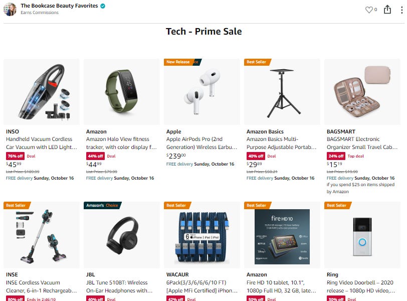 Amazon Prime Early Access Sale - by Katelyn Cole