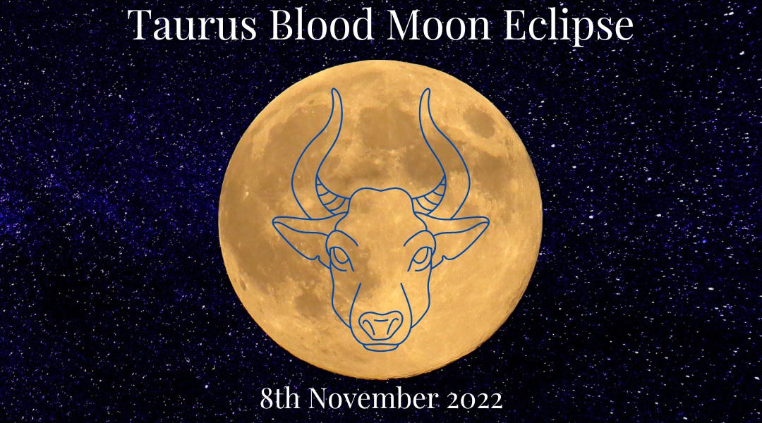 Taurus Blood Moon — reaching breaking point