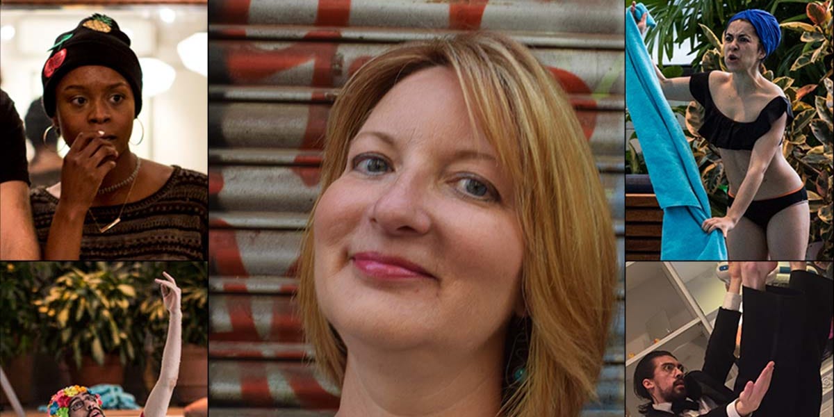 Erin Mee makes multi-sensory theatre. - by Fergus Morgan