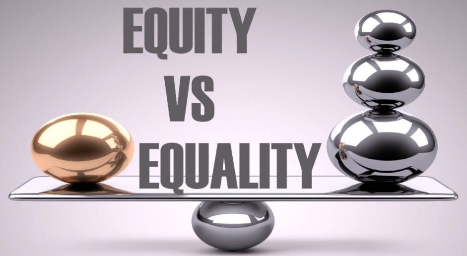 Equity vs Equality - The Daily Donald